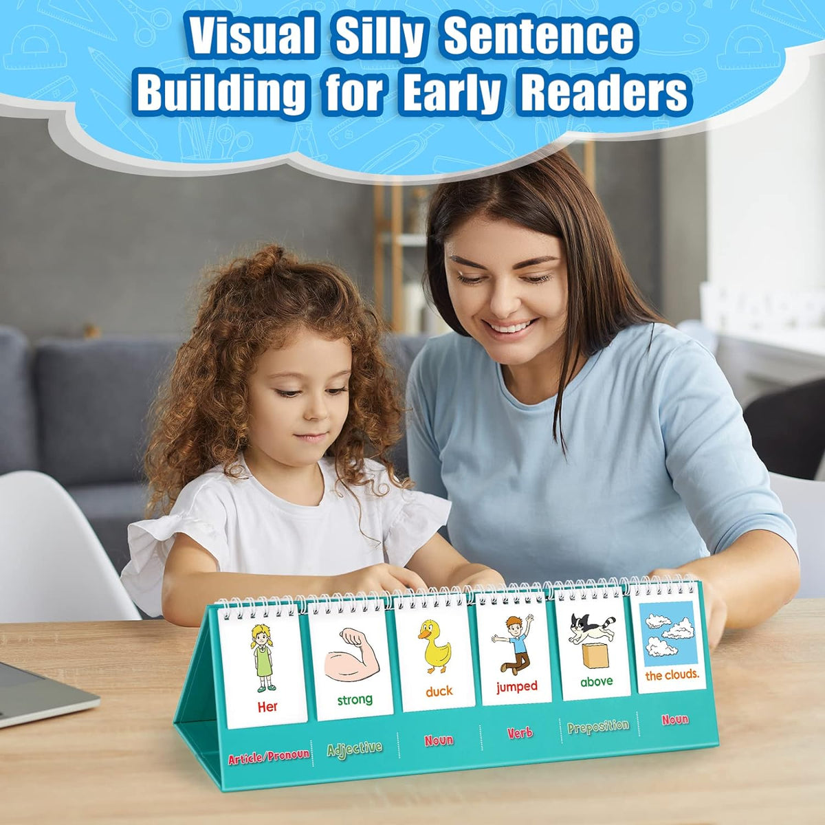 Silly Sentence Building for Kids,Speech Therapy Learn to Read for ...