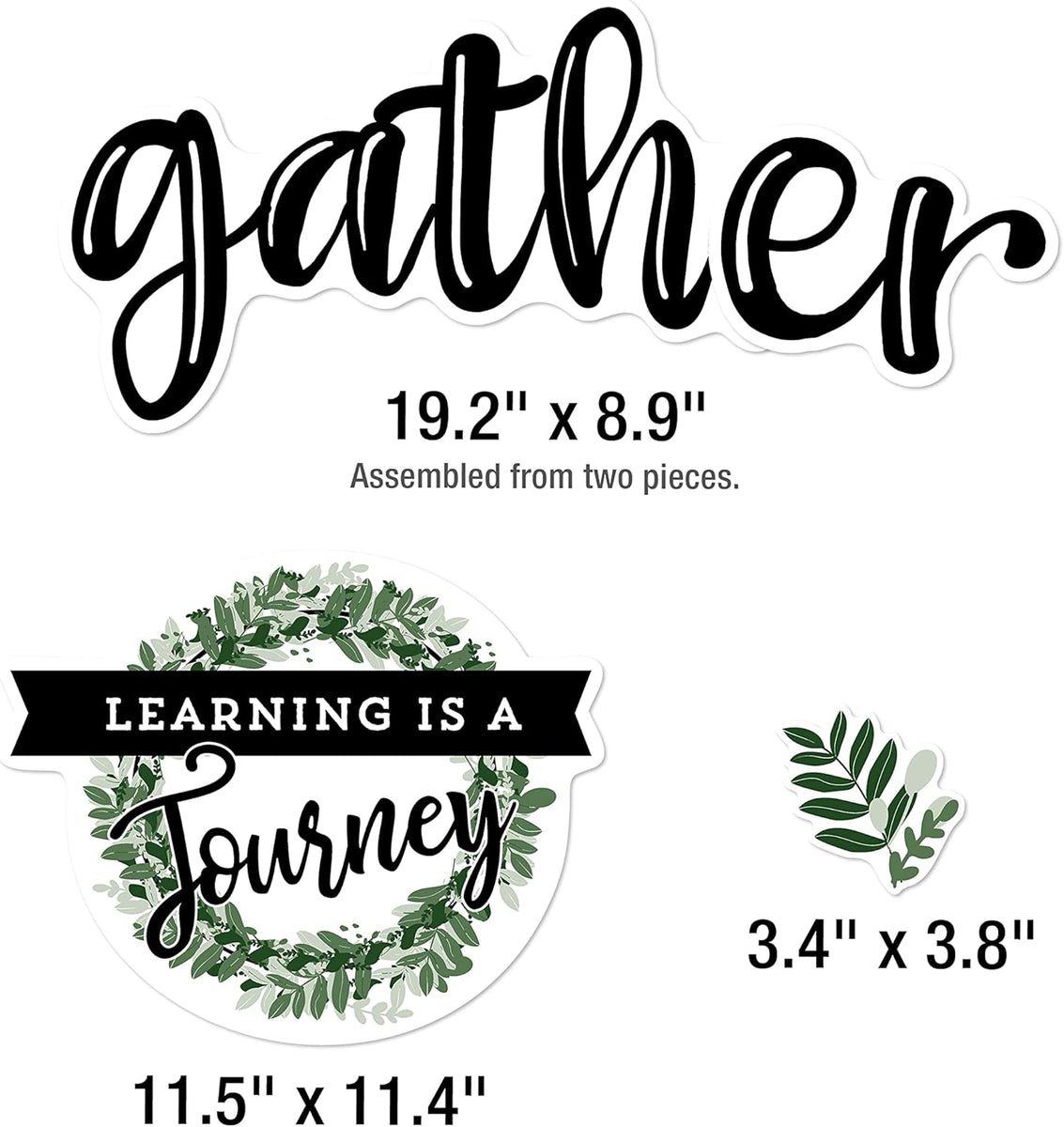 Carson Dellosa 34-Piece Modern Farmhouse Classroom Bulletin Board Set ...