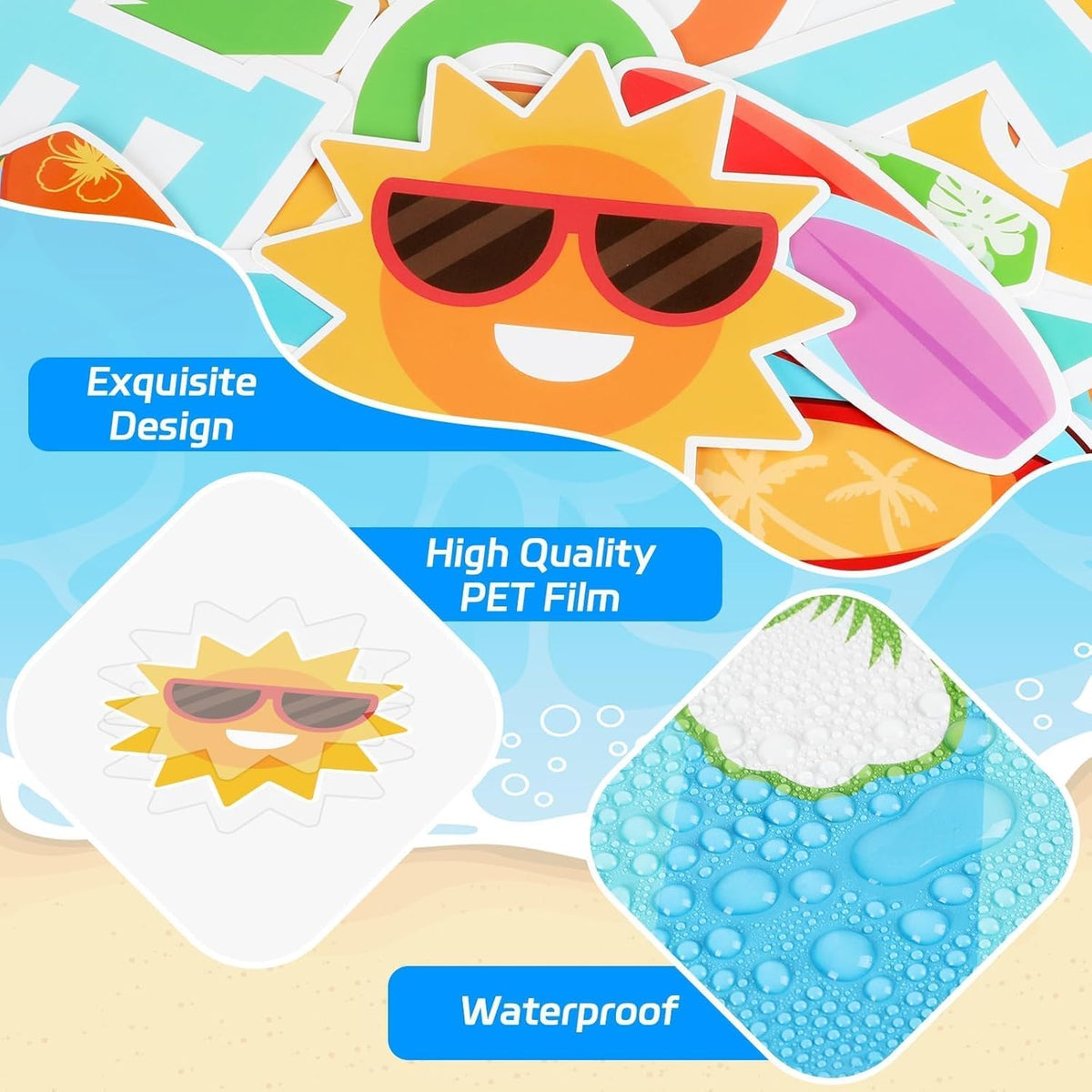 Summer Classroom Bulletin Board Decorations Surfboard Surfing Bulletin ...