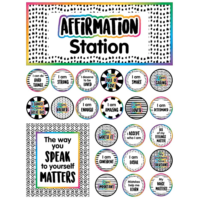 Affirmation Station Bulletin Board Set – ZeeBooth