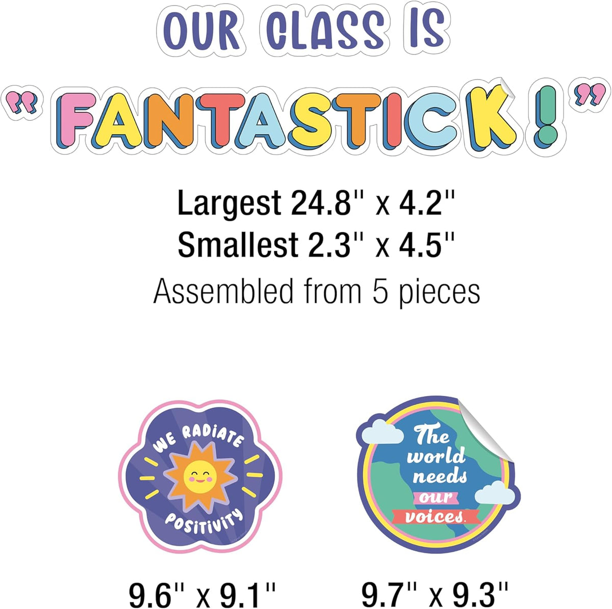 Carson Dellosa We Stick Together 79-Piece Our Class is Fantastick ...