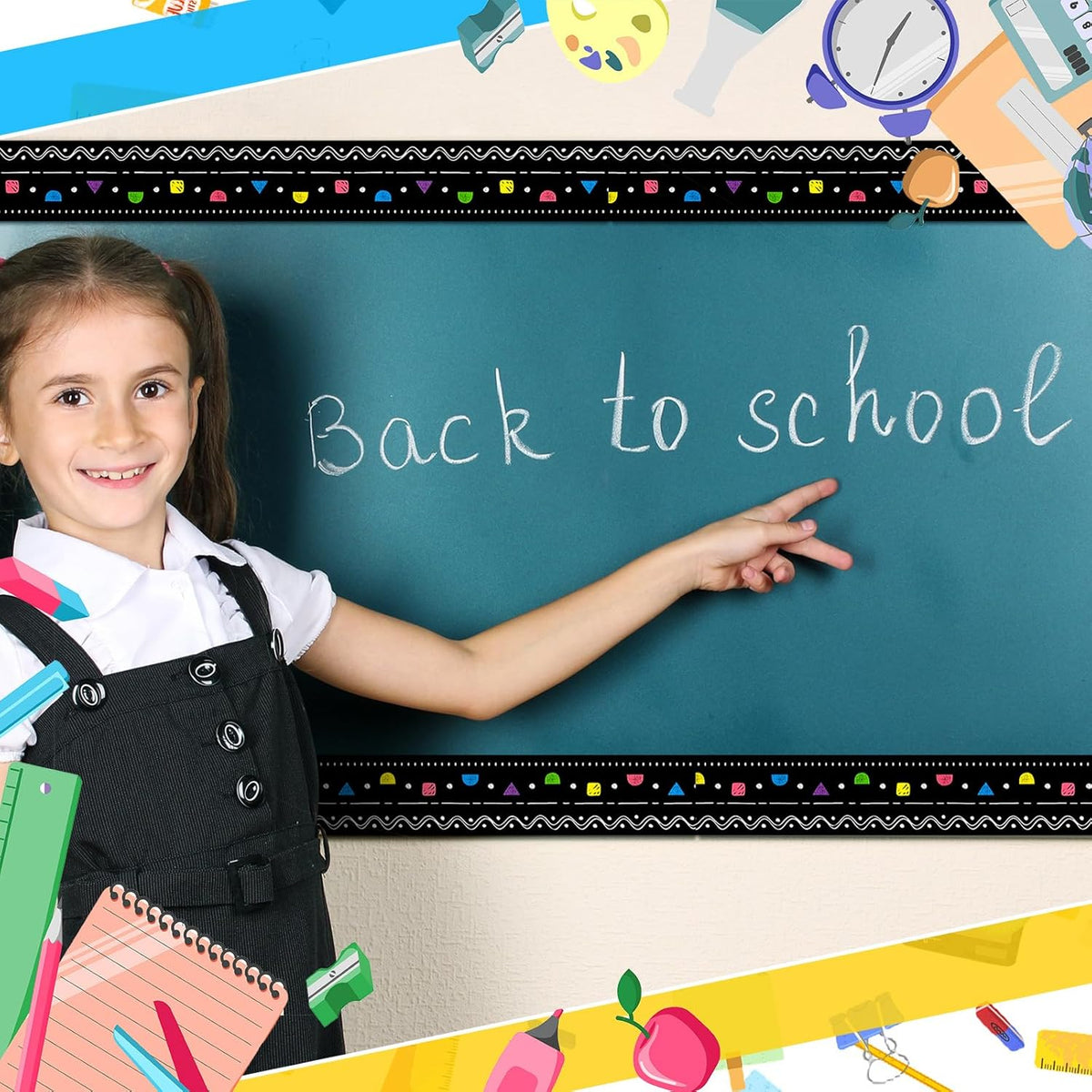 30 Pcs Magnetic Strip Bulletin Board Borders 11.81 x 1.5 Inch Classroom ...