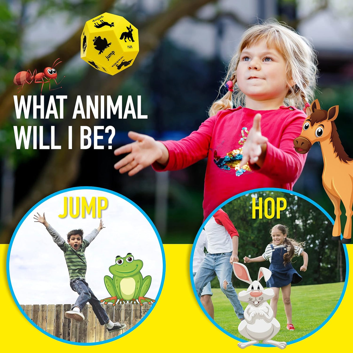 Animal Games Dice, Preschool Equipment, Indoor Recess Activities ...
