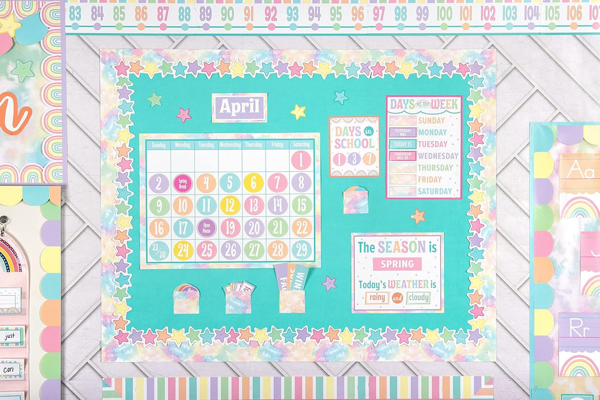 Teacher Created Resources Pastel Pop Calendar Bulletin Board – ZeeBooth