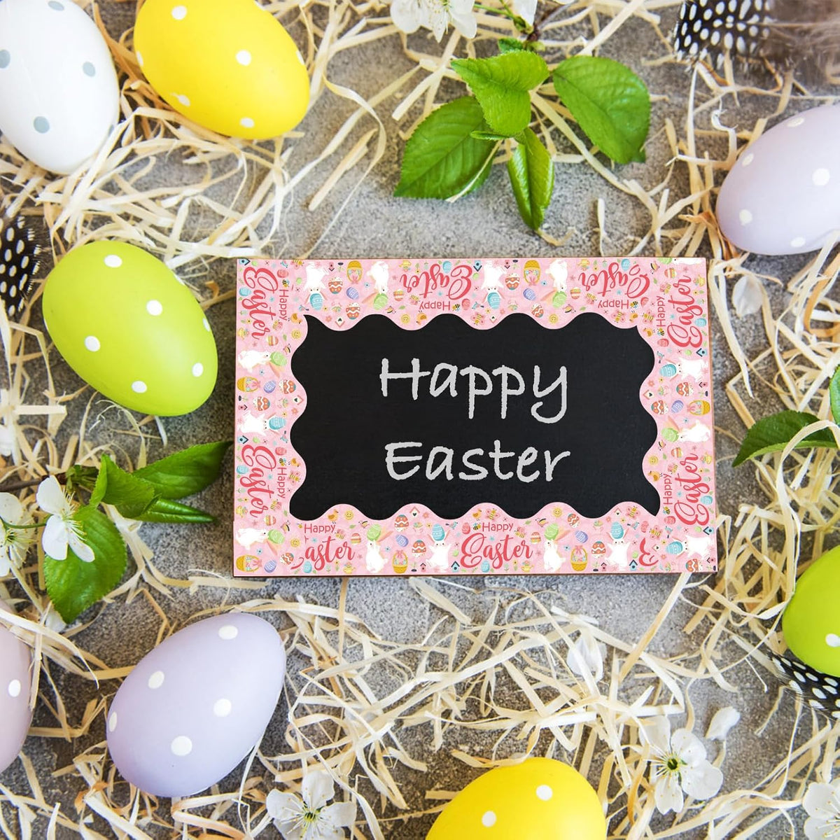 Easter Bulletin Board Borders, 65.6ft Easter Bulletin Board Stickers ...