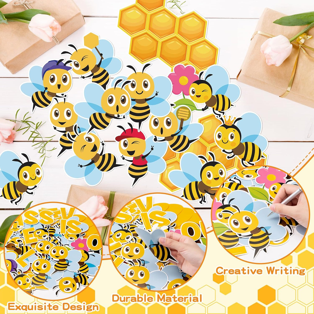 110Pcs Summer Bee Bulletin Board Classroom Decoration Our Class is ...