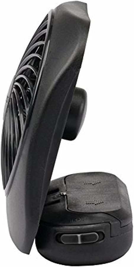 O2COOL Treva 5 Inch Battery Powered Fan Portable Desk Fan 2 Cooling ...