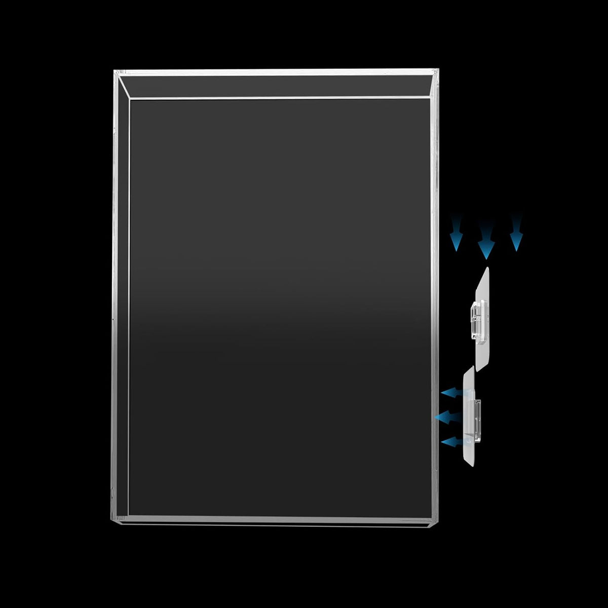 Negative Pressure Fish Tank, Clear Fish Elevator Inverted Aquarium ...