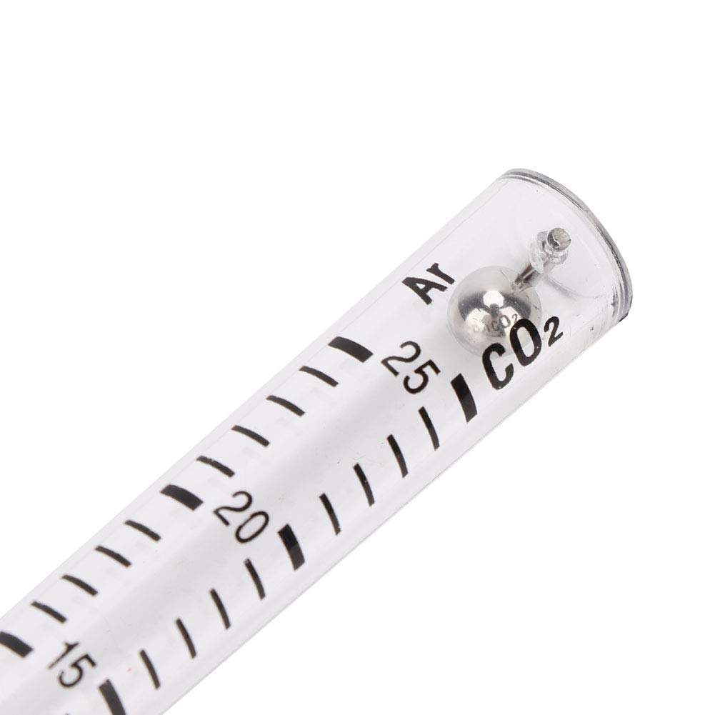 Gas Flow Meter Tester Argon CO2 Measuring Scale Peashooter for Mig Tig ...