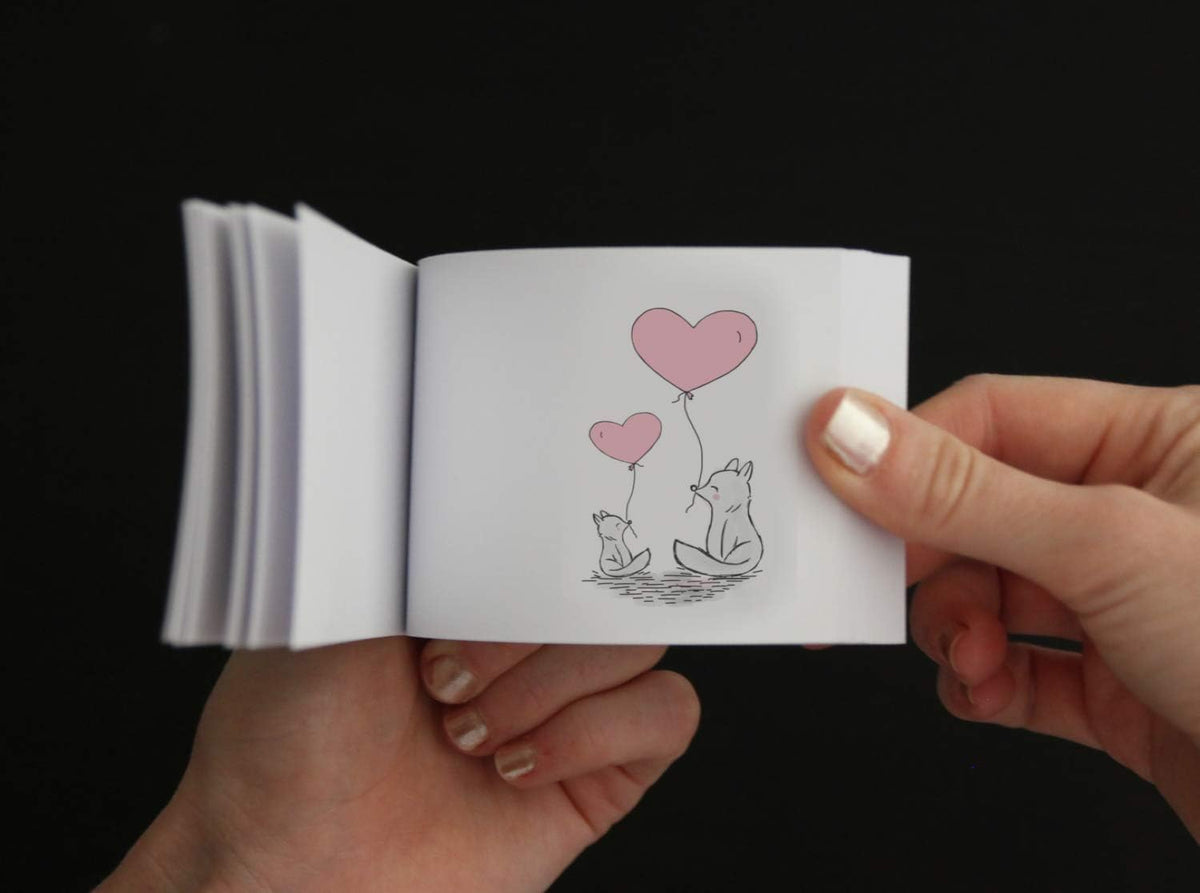 Blank Flip Book - 240 Sheet Animation Paper with Holes - 480 Pages ...