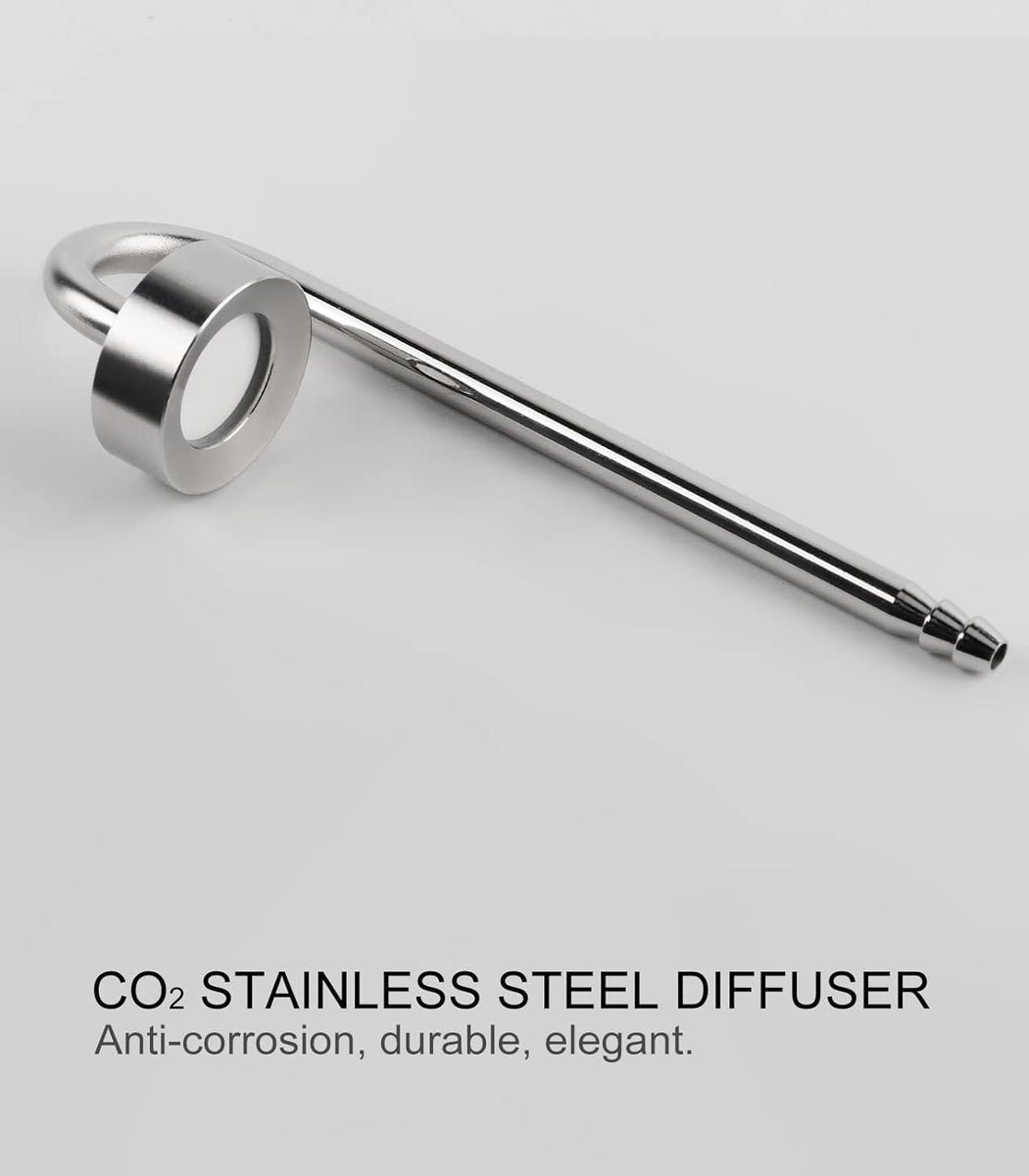 Stainless Steel CO2 Diffuser Atomizer for Aquarium Plants – ZeeBooth