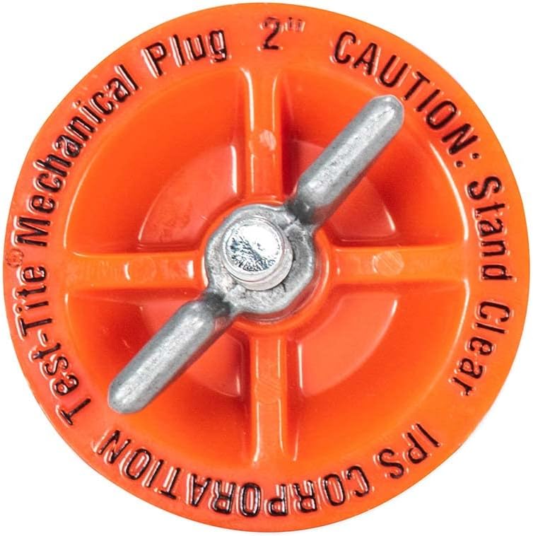 EASTMAN 78033 Mechanical Test Plug, Screw and Zinc Nut, ABS EASX1, 2 ...