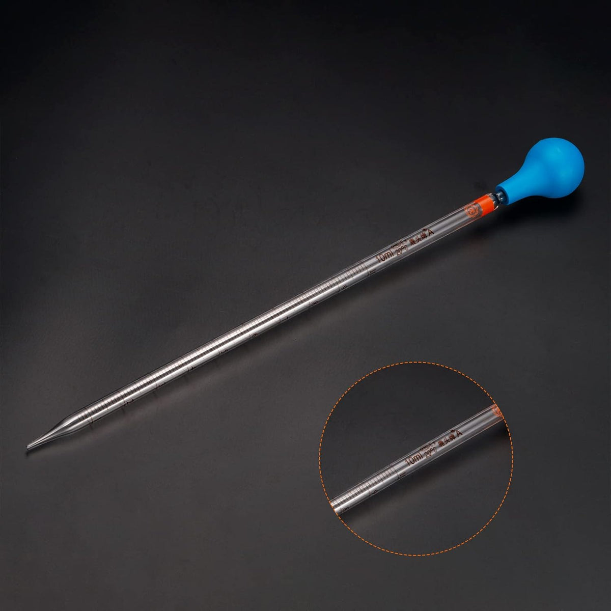 PATIKIL Graduated Dropper Pipettes Kit, 10ml Borosilicate Glass Pipette ...