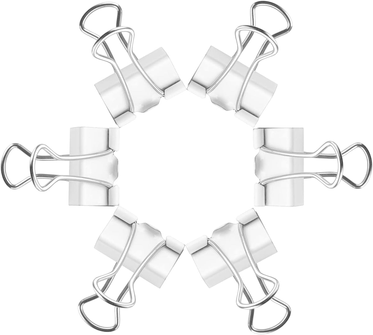 Small Binder Clips, 3/4 Inch (19mm) Binder Clips, 50 Pack Mini Binder ...