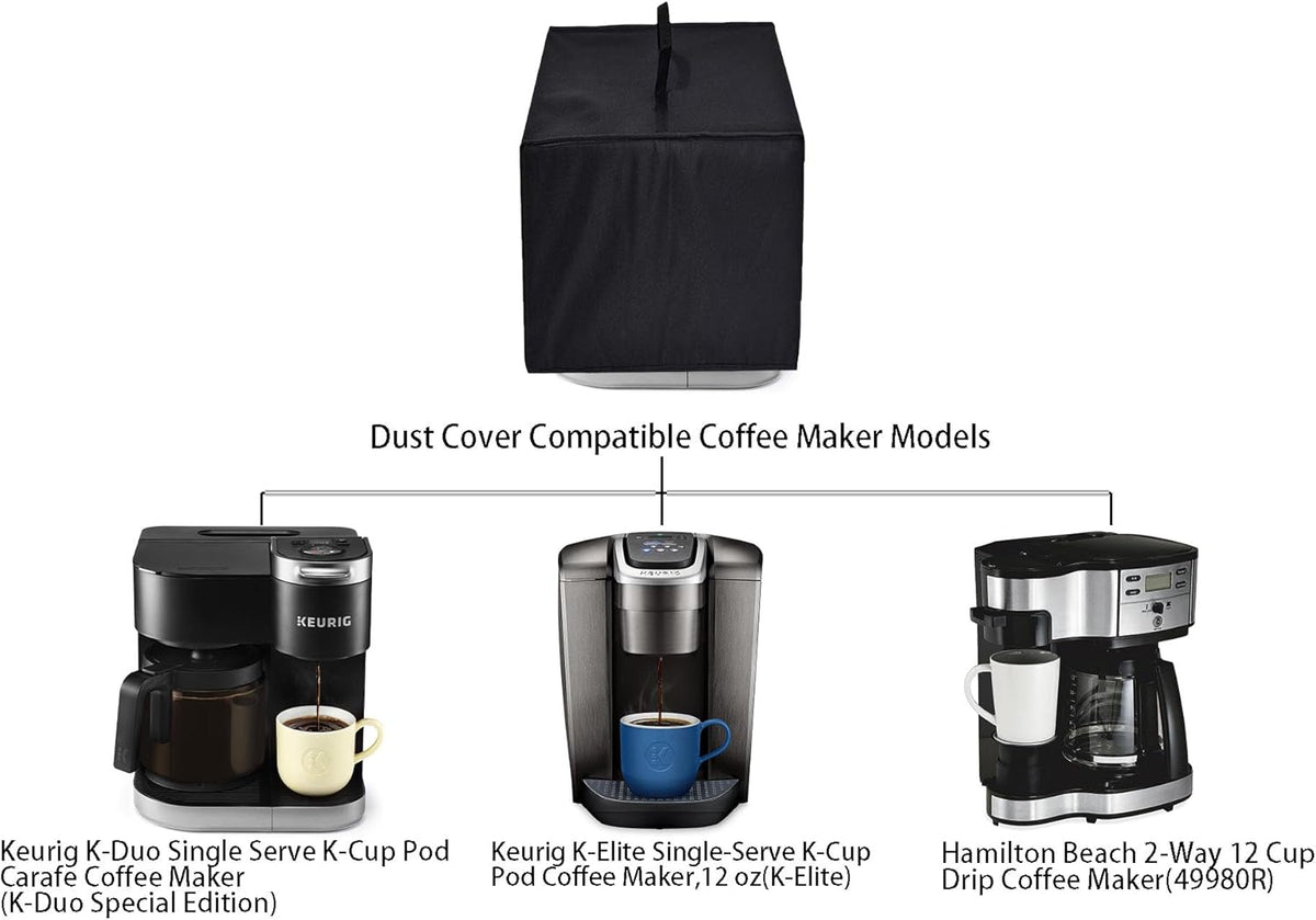 Coffee Maker Dust Cover for Keurig K-Duo Single Serve K-Cup Pod ...
