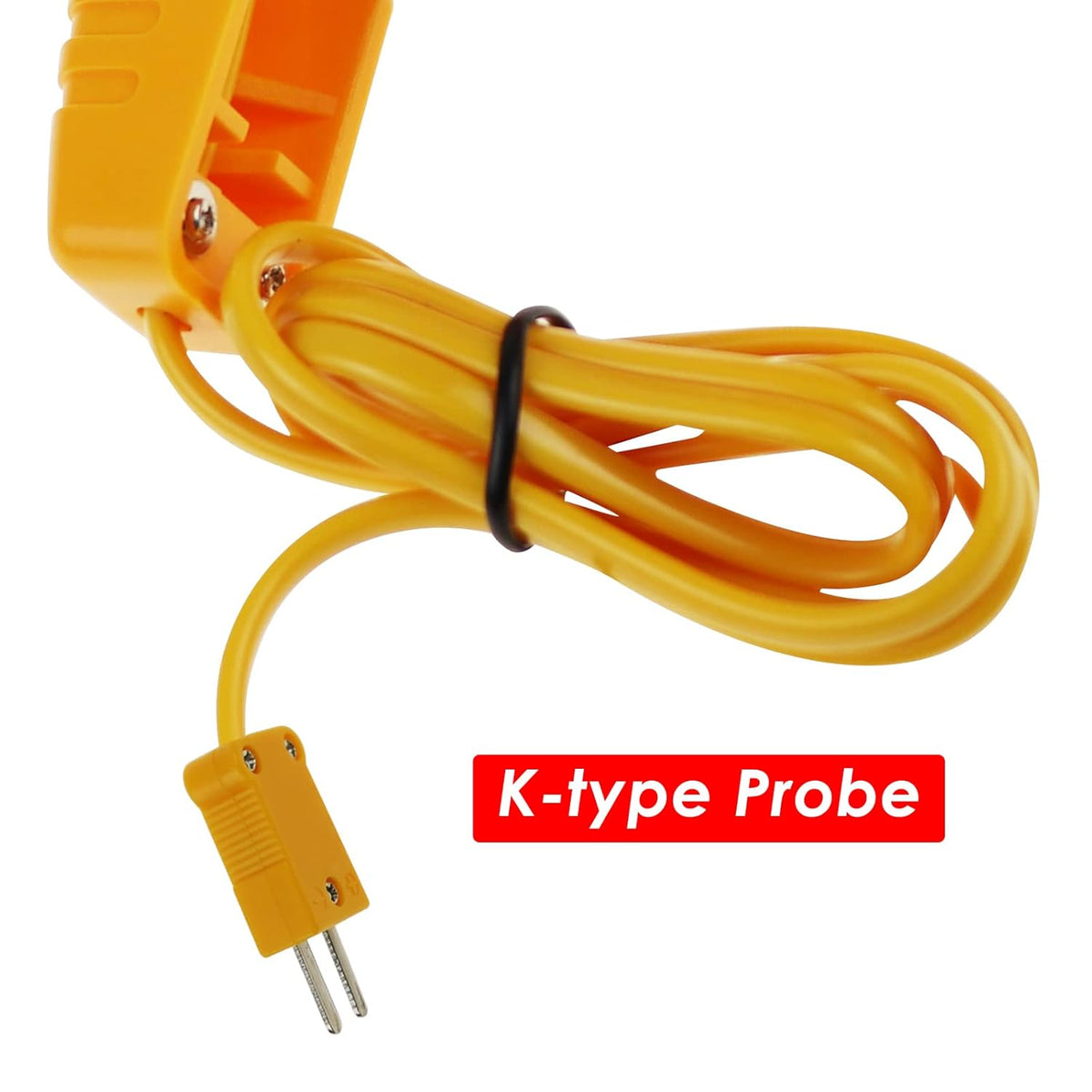 Temperature Clamp HVAC K-Type Thermocouple Thermometer Lead Probe Pipe ...