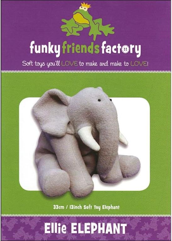 Funky Friends Factory Ellie Elephant Sewing Pattern – ZeeBooth