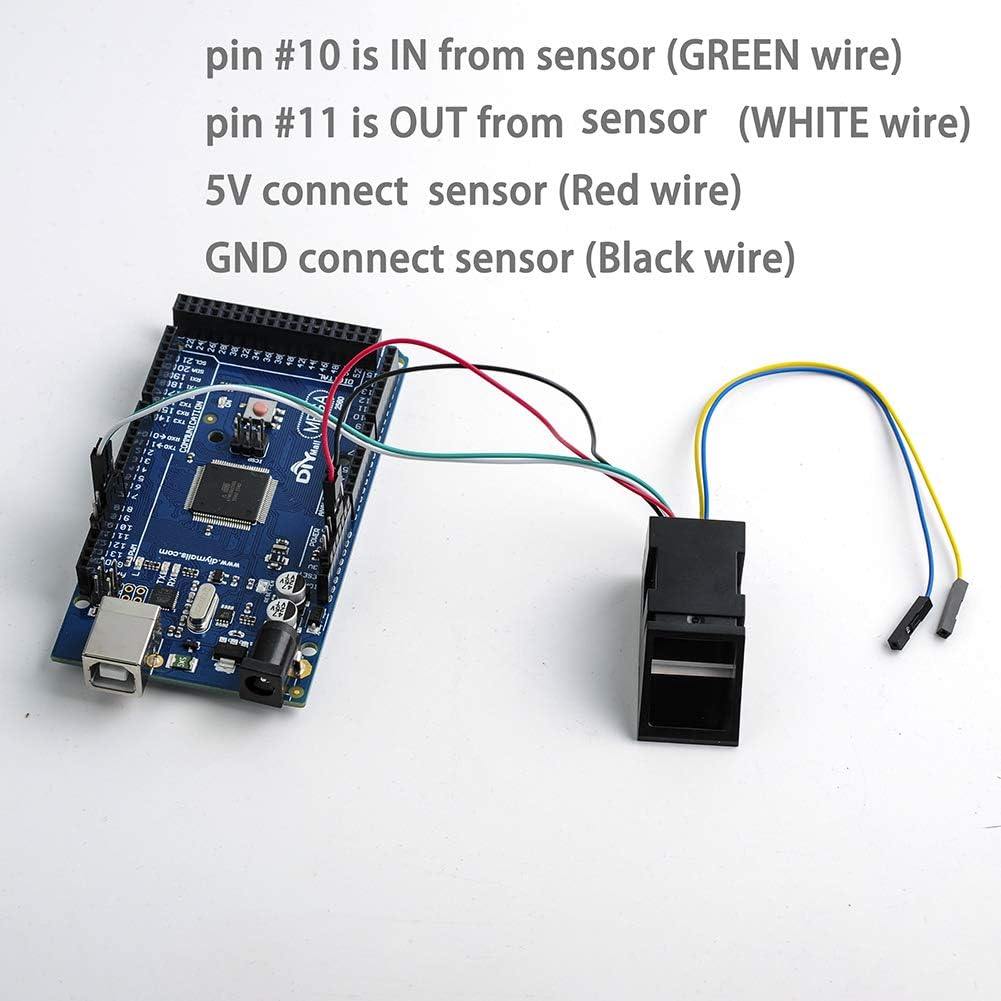 Optical Fingerprint Reader Sensor Module Door Lock Access Control Red ...