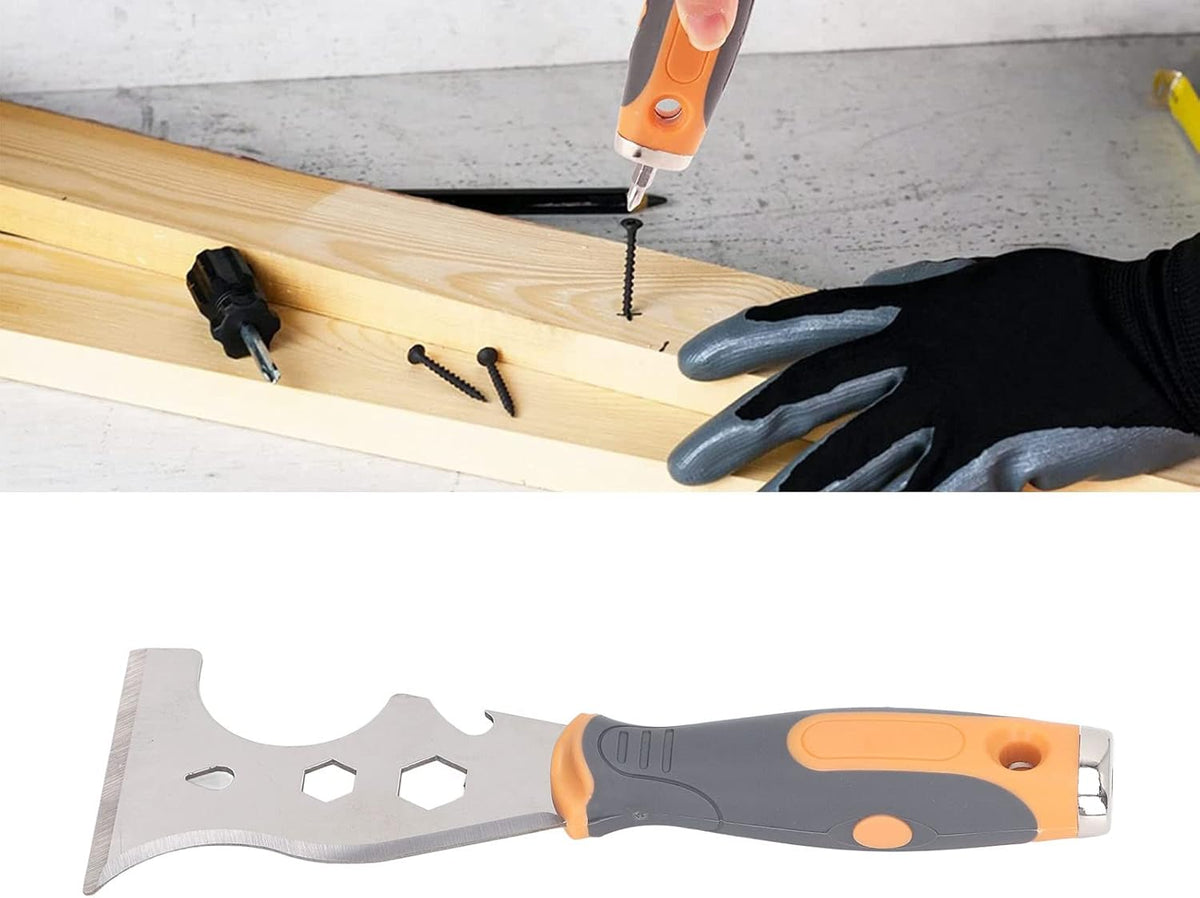 Paint Scraper 16 in 1 Putty Knife Painters Tool Paint Scraper Tool for ...
