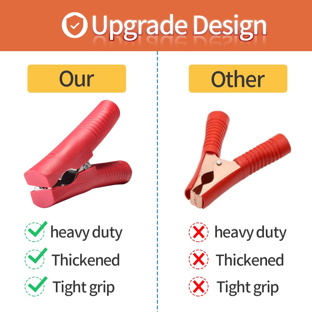 10AWG 3.3FT SAE Connectors, Battery Alligator Crocodile to SAE, SAE ...