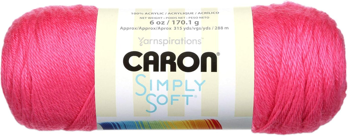 Caron Simply Soft Brites Yarn (3-Pack) Watermelon H9700B-9604 – ZeeBooth