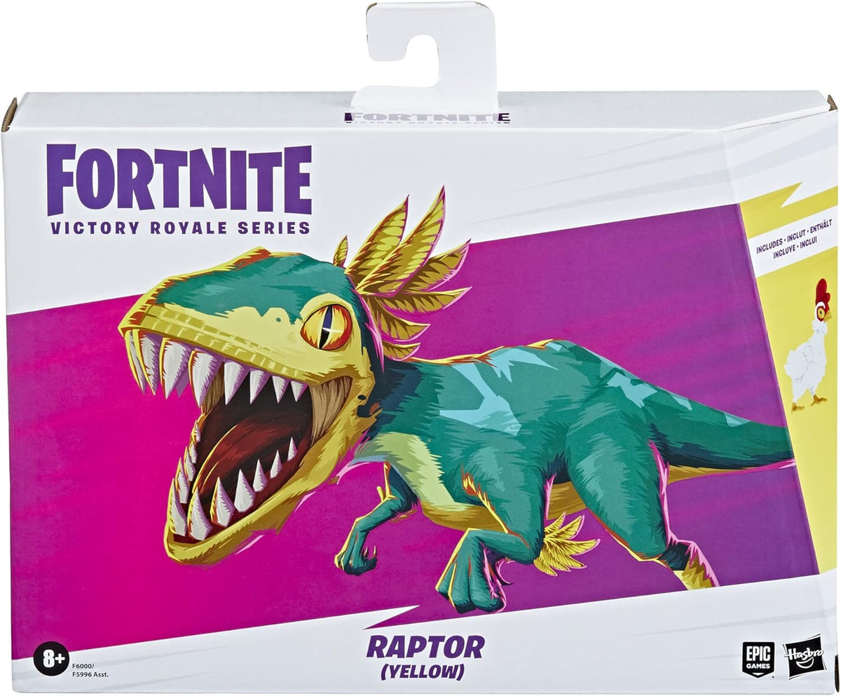 Fortnite Victory Royale Series Raptor (Yellow) Collectible Action ...