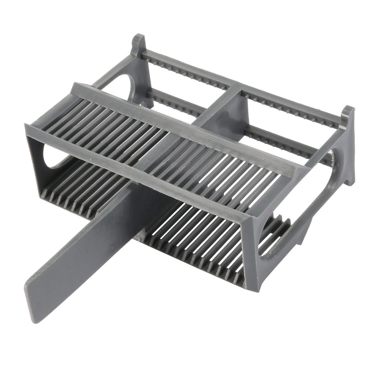 uxcell Microscope Slides Rack 24 Positions Polypropylene Staining Rack ...