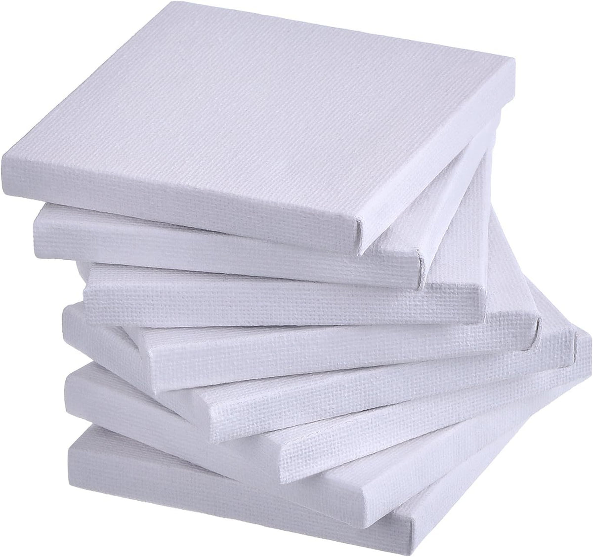 Mini Canvas Panels for Painting Craft Drawing, 24 Pack (3 by 3 Inch ...