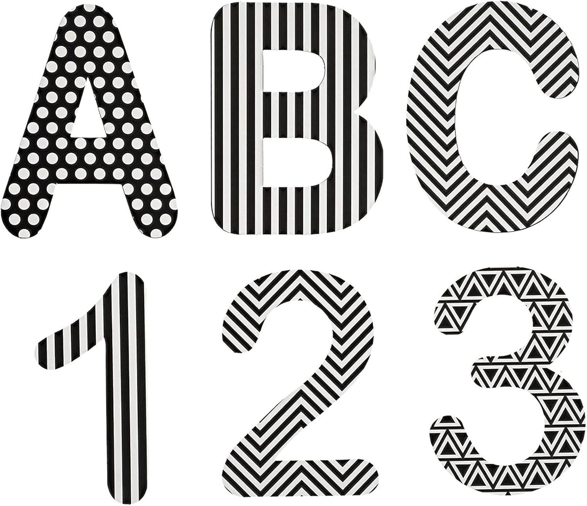 Juvale Bulletin Board Alphabet Letters and Numbers (144 Count) – ZeeBooth