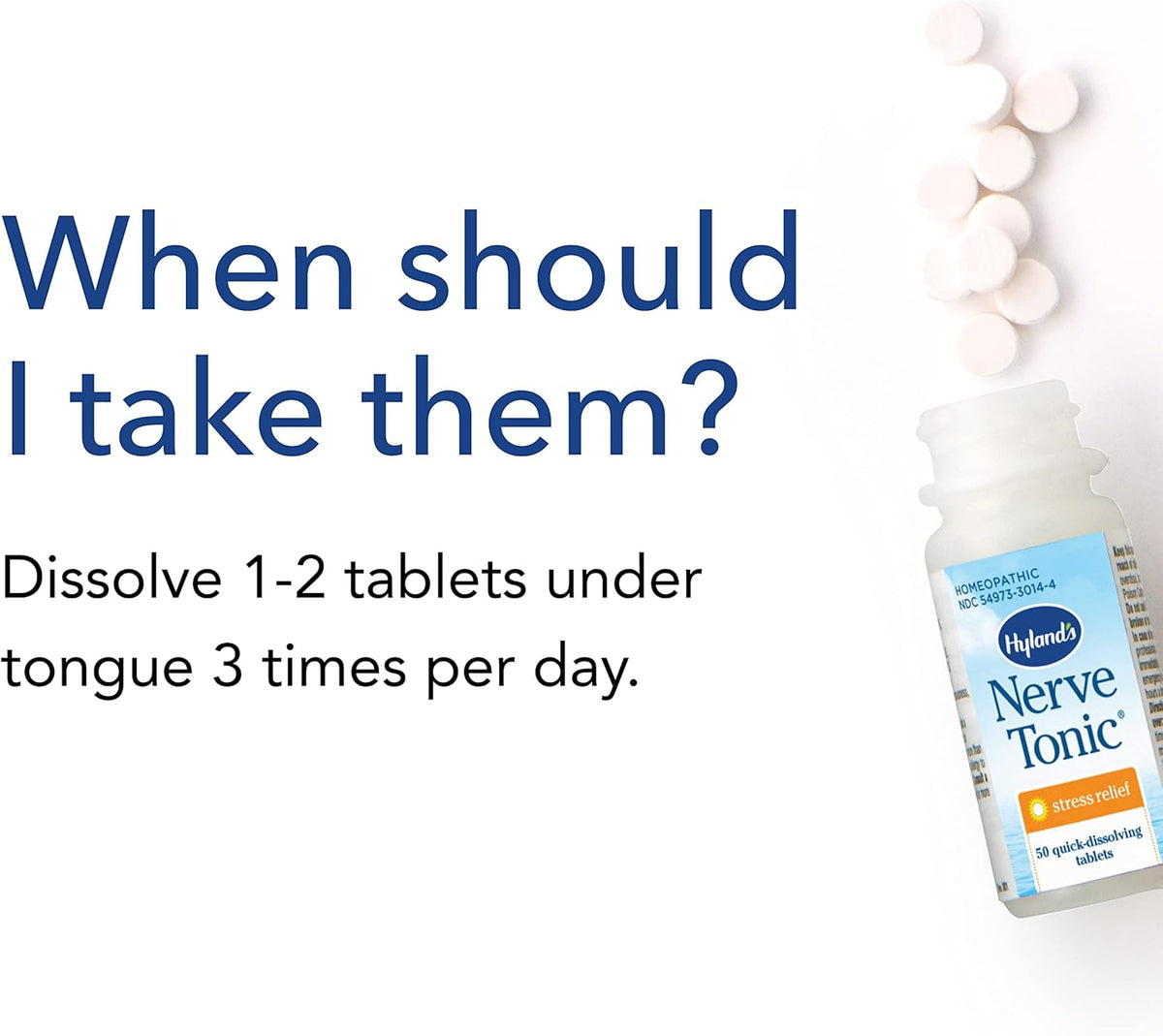 Hylands Nerve Tonic Tablets, 50 Tablets – ZeeBooth