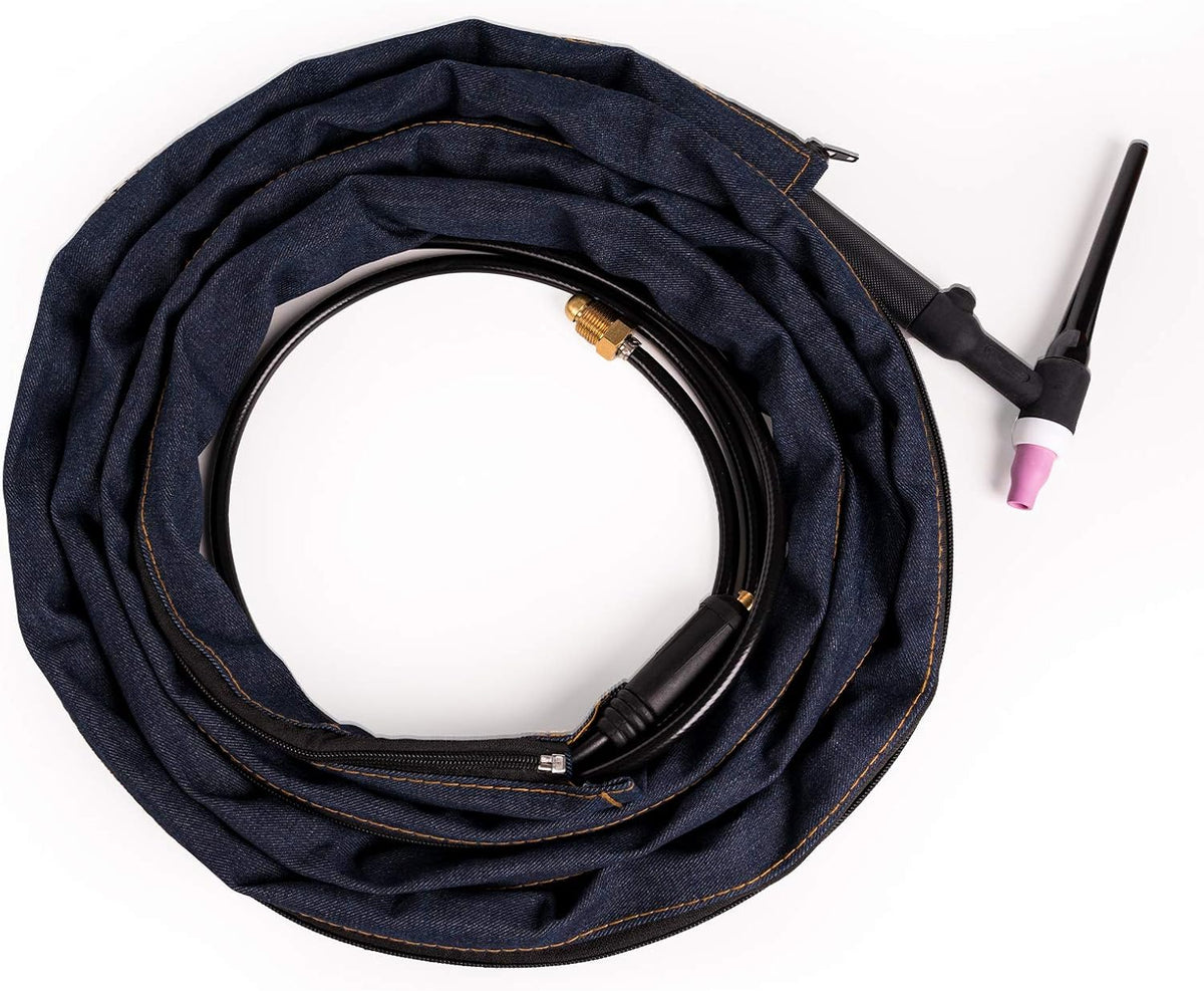 YESWELDER TIG Welding Torch Cable Cover Cowboy Zipper Jacket Style ...