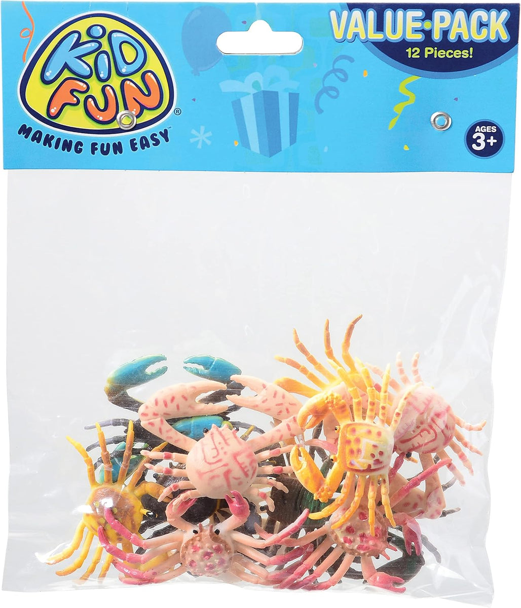 US Toy Plastic Toy Crabs Action Figure (1 Dozen) – ZeeBooth