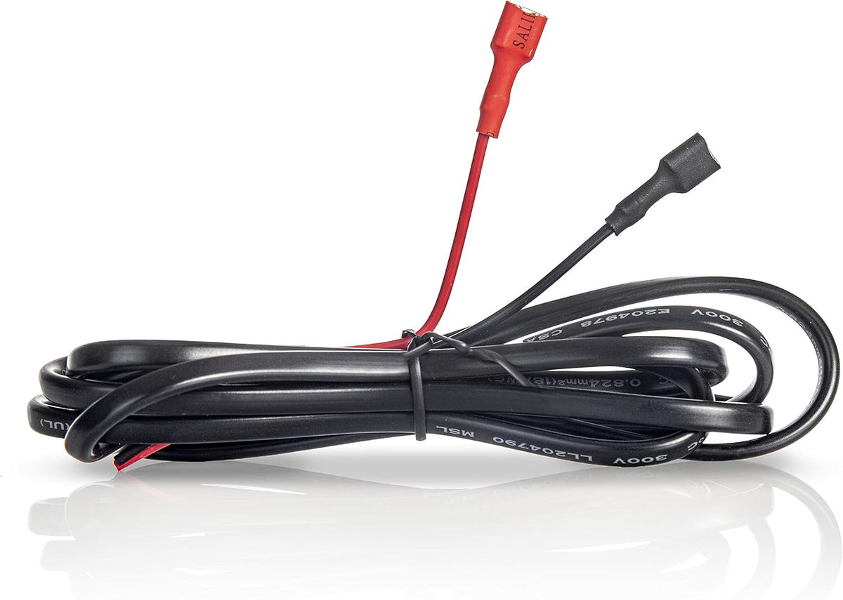 12V Lead Acid Battery Connector Cable, 5 Feet Long, with Red & Black ...