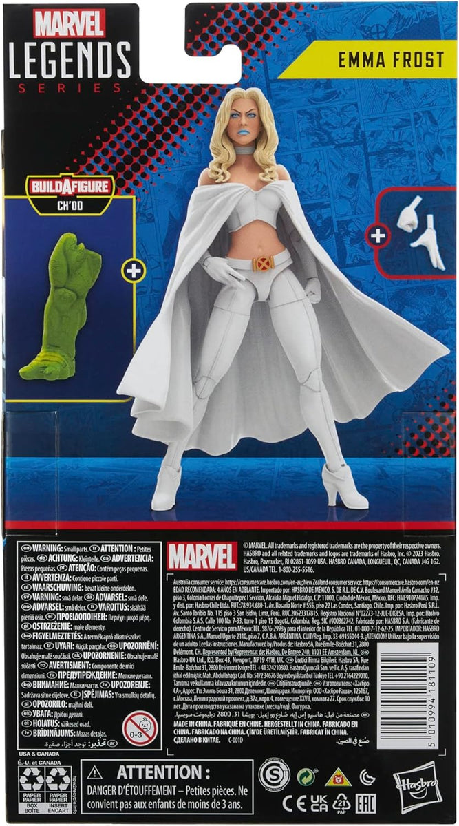 Marvel Legends Series: Emma Frost Astonishing X-Men Collectible 6-Inch ...