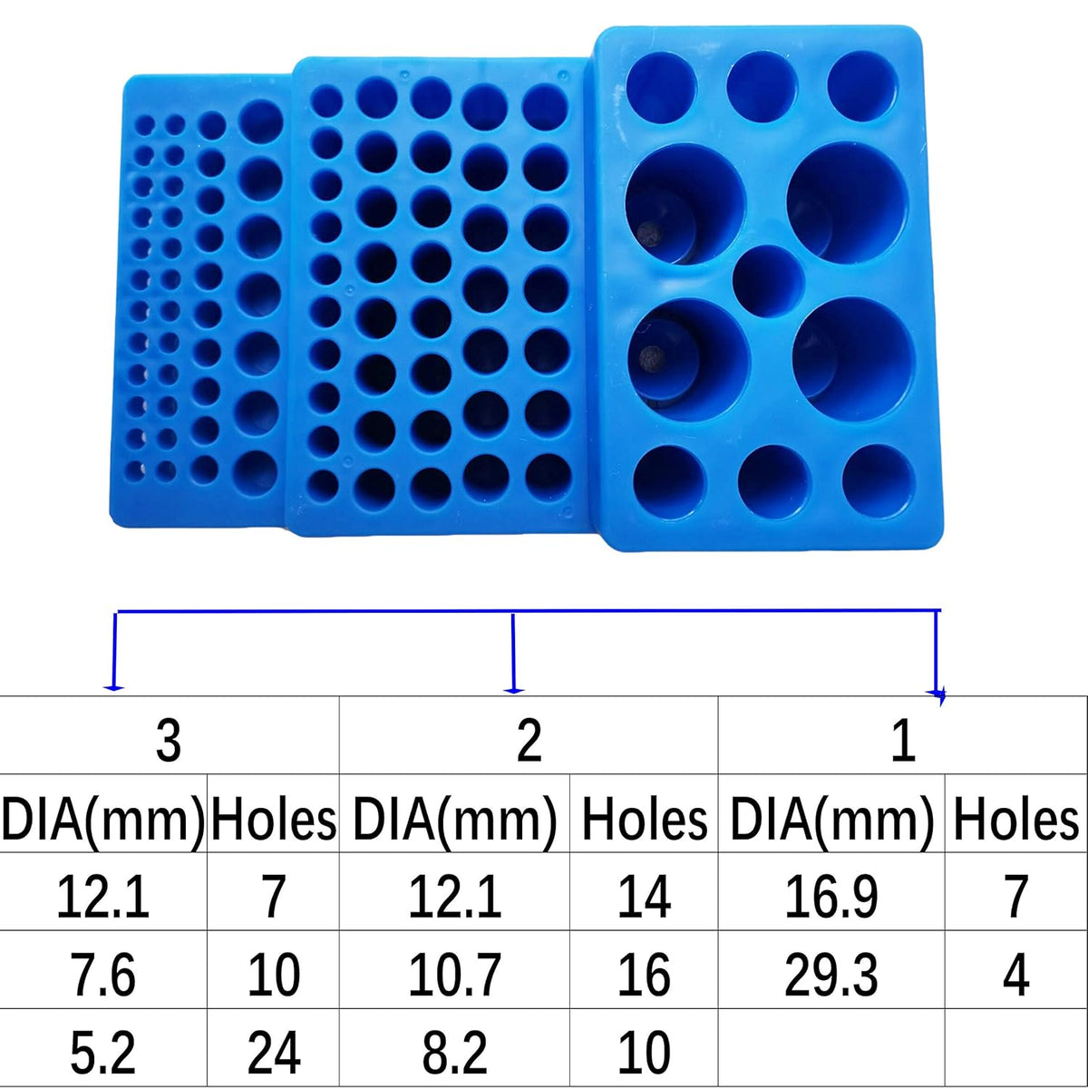 Multifunctional Test Tube Rack Vial Rack Trapezoidal Test Tube Rack for ...