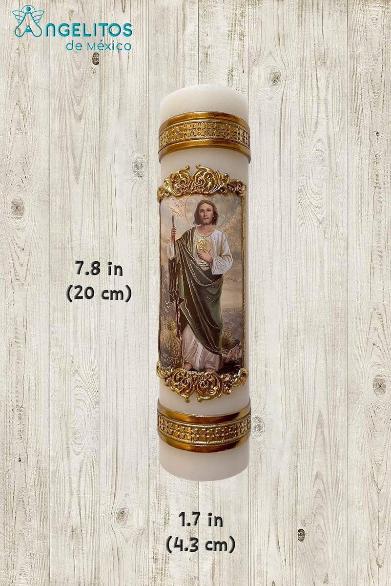 San Judas Tadeo Candle Jude The Apostle Difficult Situations Prayer ...