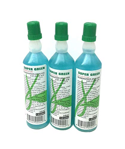 Super Green Lucky Bamboo Fertilizer (3 Bottles) Ready-to-use All Purpo ...