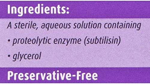 Bausch & Lomb Boston One Step Liquid Enzymatic Cleaner, Protein Remove ...