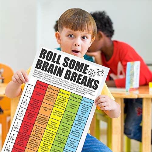 Your Therapy Source Brain Breaks Poster Set for the Classroom - Moveme ...