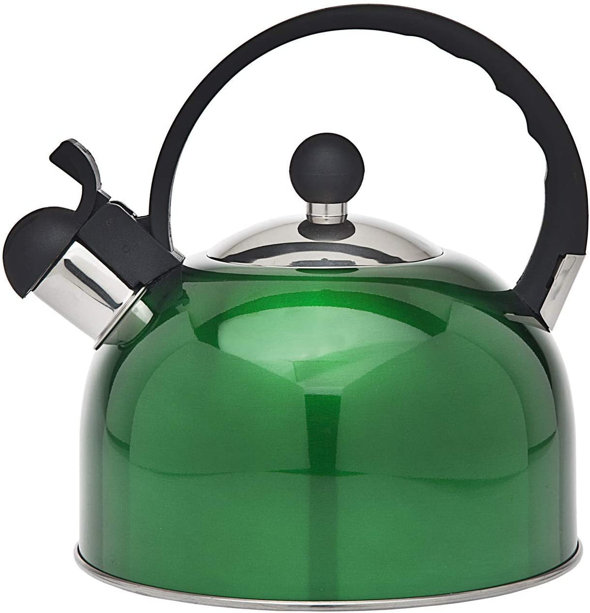Tea Kettle Stainless Steel Whistling Teapot - 2.5 Liters, Jade – ZeeBooth