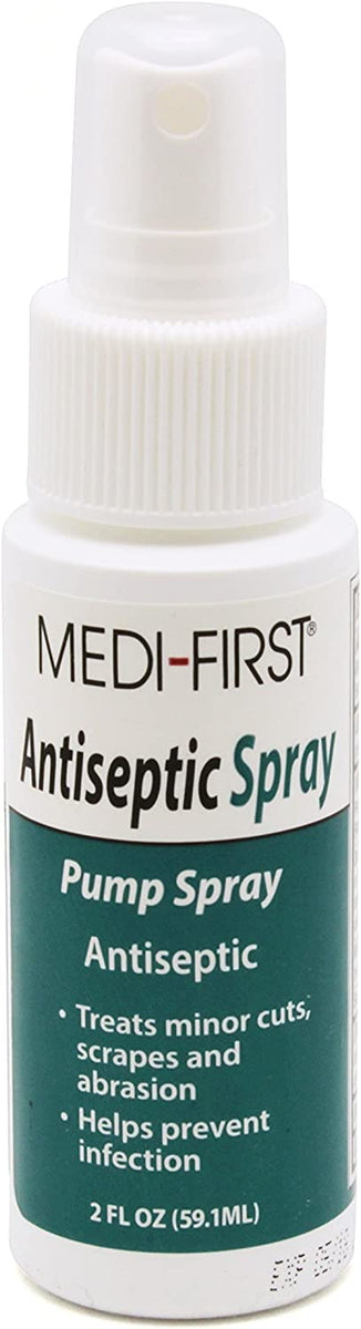 Medi-First 24402 Antiseptic Spray Pump, 2 Ounce – ZeeBooth