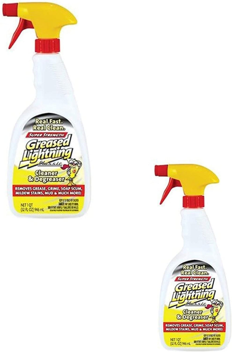 Greased Lightning 52320GRL 1 Quart Super Strength Degreaser, 2 Pack ...