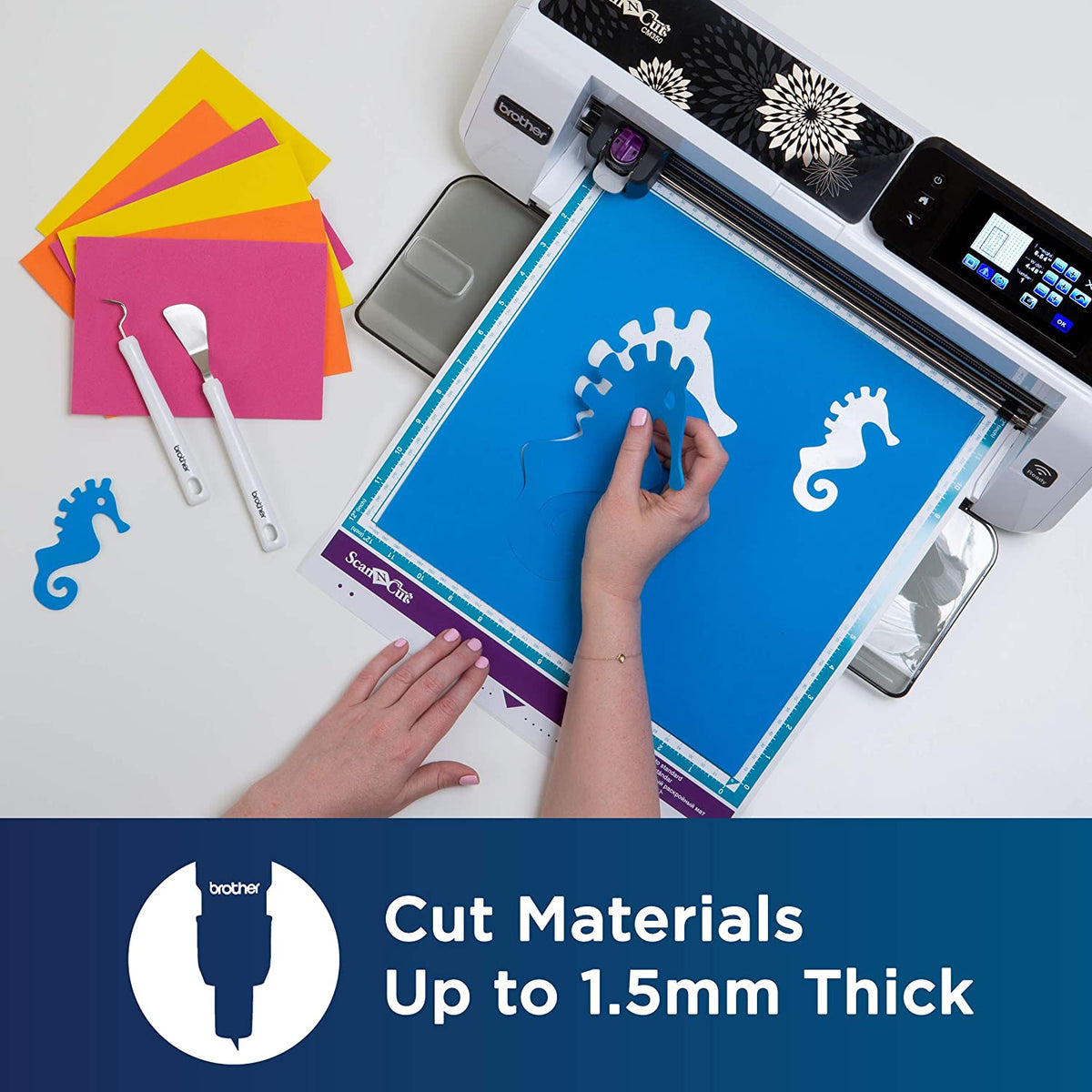 Brother ScanNCut Deep Cut Blade Holder CAHLF1, Use with Thicker Materi ...